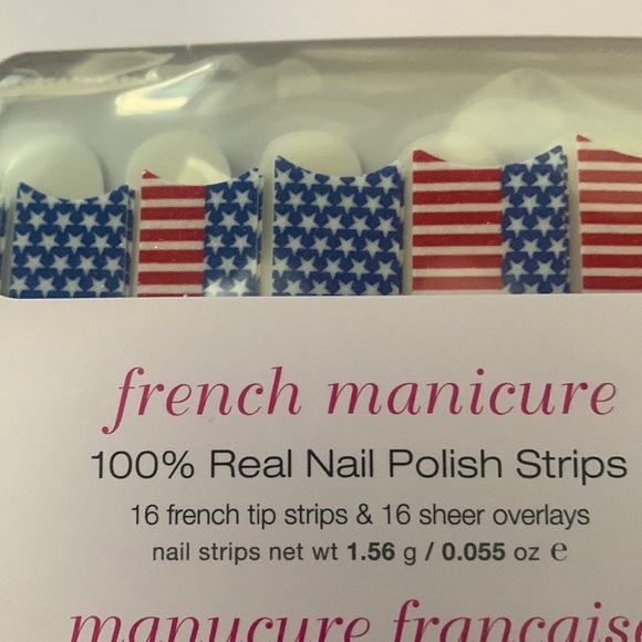 Color Street | Accessories | Color Street Nail Strips Red White And ...